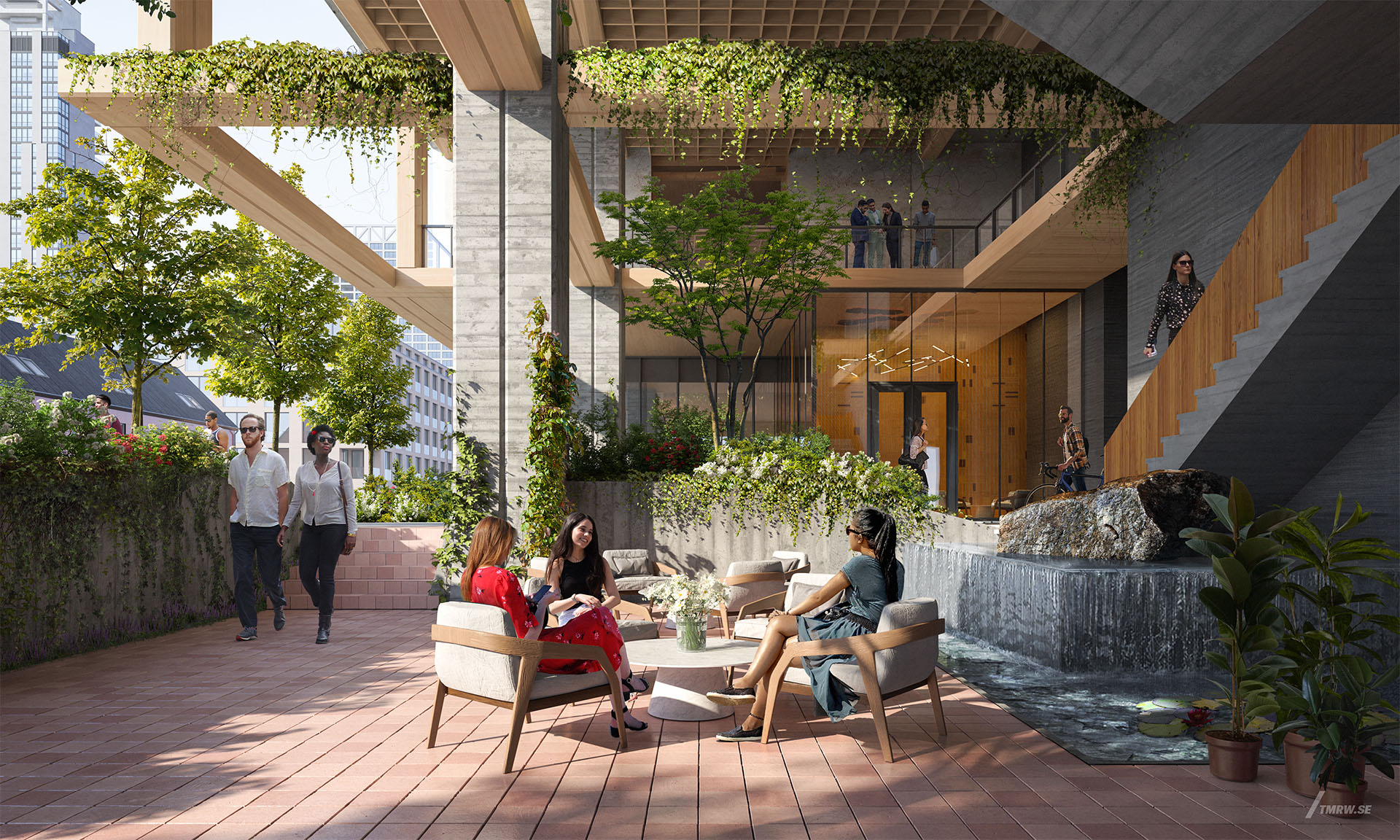 How to Visualize an Unbelievable Office Building - TMRW