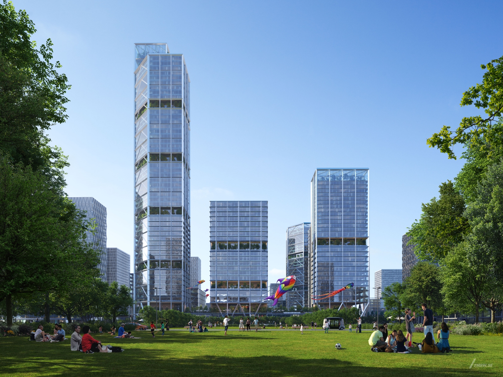 Foster + Partners – Qianhai – TMRW